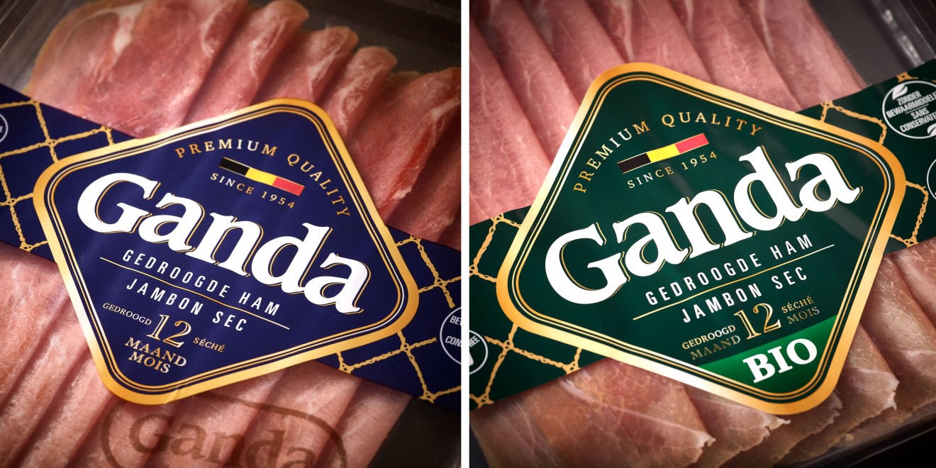 Brand Redesign for GANDA HAM - Take time for what counts.