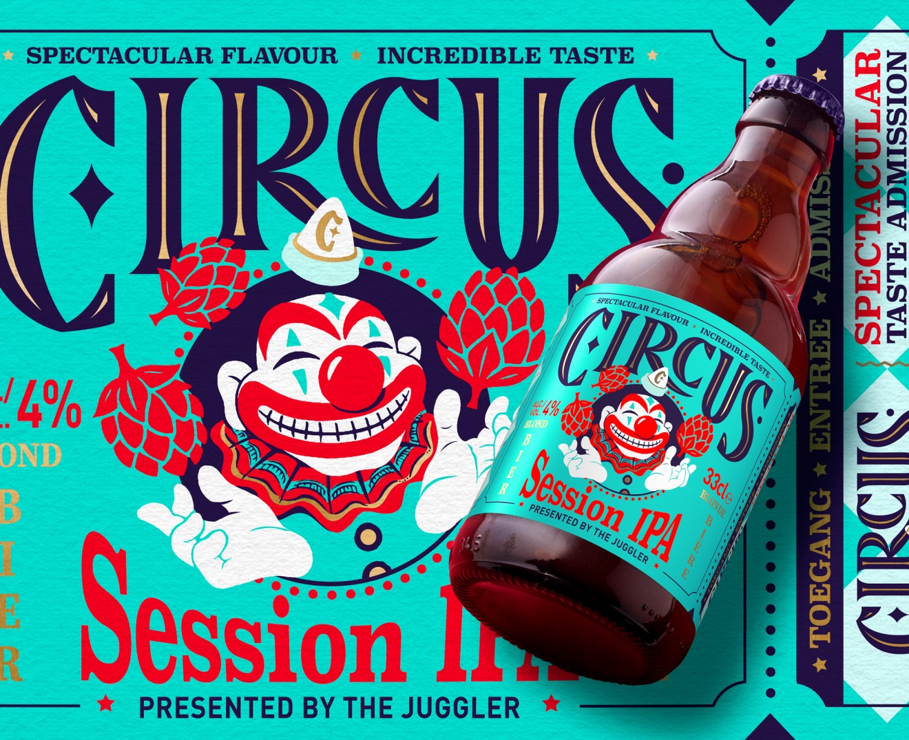 Brand Redesign for CIRCUS BREWERY - Roll up, roll up, for the greatest ...