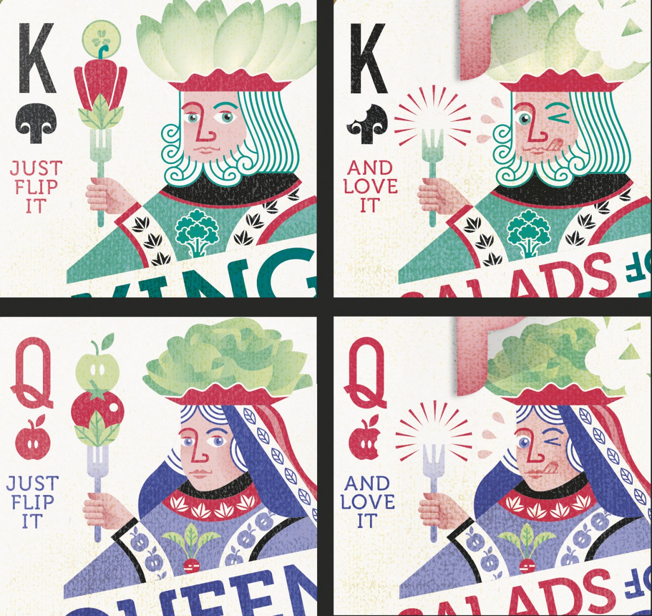 KING & QUEEN OF SALADS - Concept - Concept design for a quality range ...